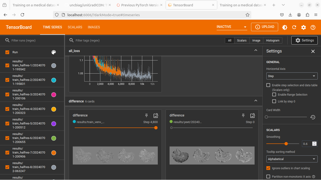 Training on a medical dataset — ICON 1.0.0 documentation